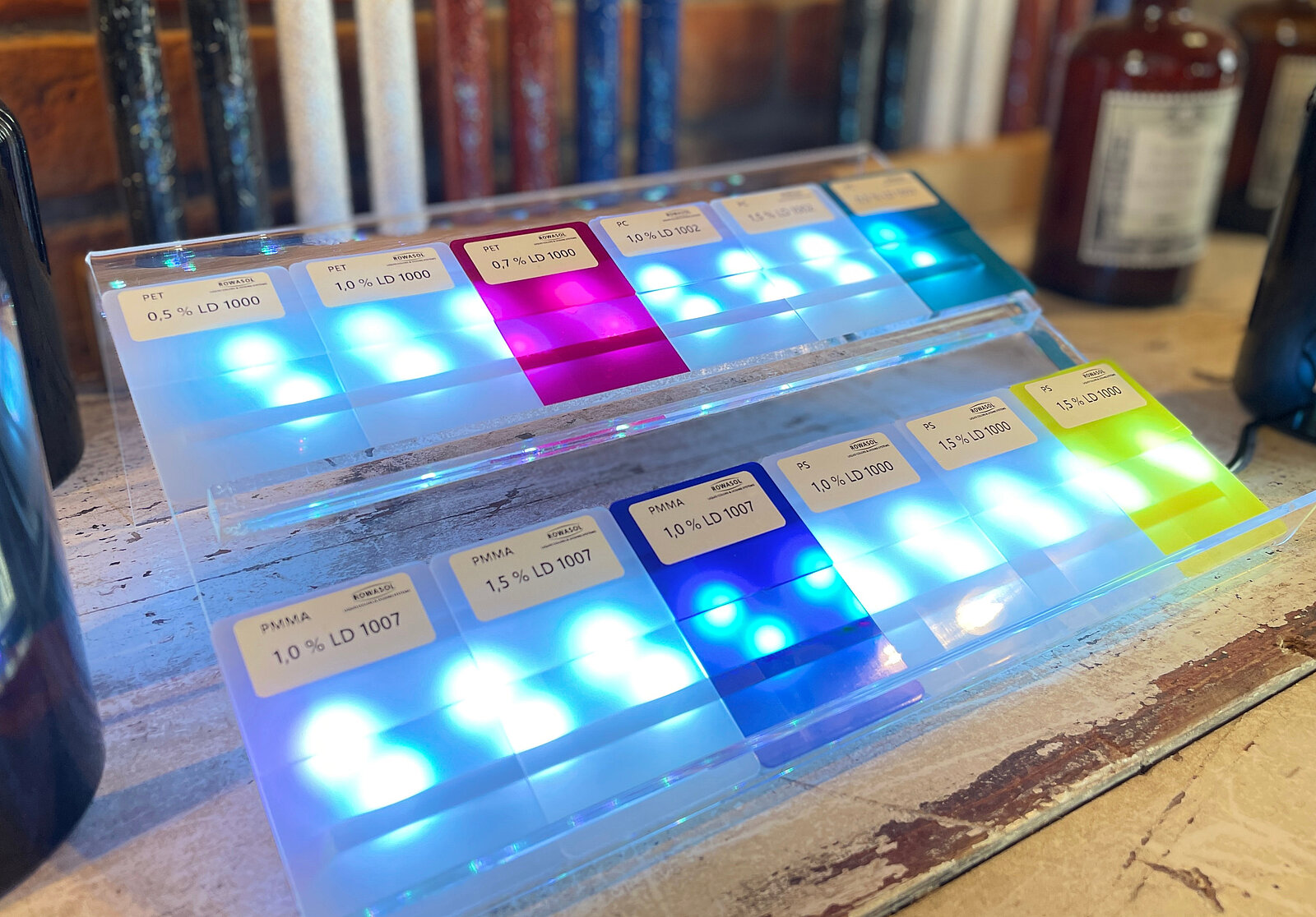 New light diffusing additive concentrates from ROWASOL for all plastics ...